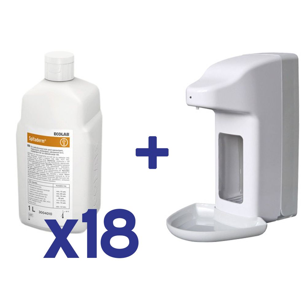Spitaderm 18L + Сенсорный Дозатор — купить в городе Сургут, цена, фото ...